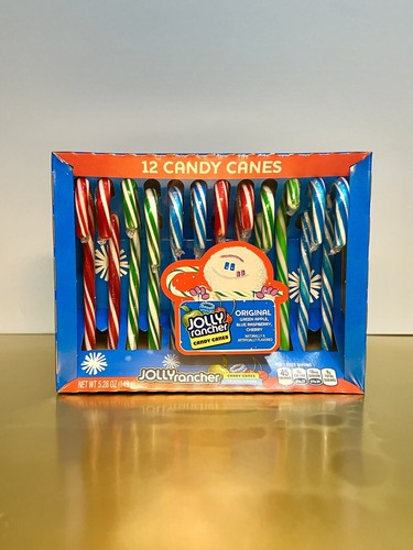 〽️New Limited Edition Jolly Rancher Cherry Apple Raspberry Candy Canes ...