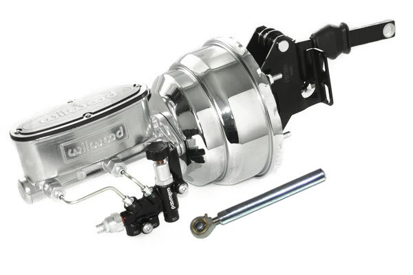 1964 Ford Mustang Polished Wilwood Master Brake Booster Bracket Kit 1-1 ...