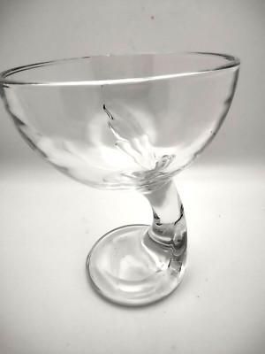 Bormioli Rocco Jerba Curved Stem Clear Margarita Glass Dessert Ice ...