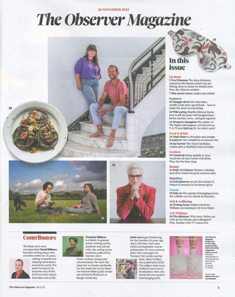 UK Observer Magazine: Ken Follett, Jason Fox, Nigel Slater, Fashion, 26 ...