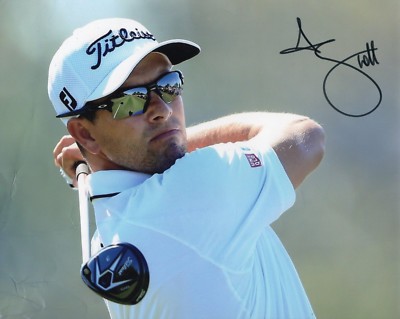Adam Scott Autographed 8x10 Photo PGA Australia | eBay UK