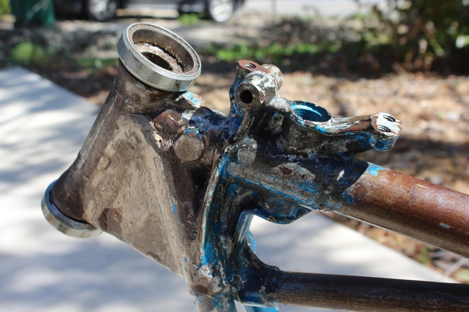 1962 Harley-Davidson Panhead Duo-Glide Drop Seat Frame D2 Date Code | OE