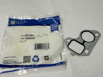 New Genuine GM 251-663 Water Pump Gasket 12630223 (sH3) | eBay