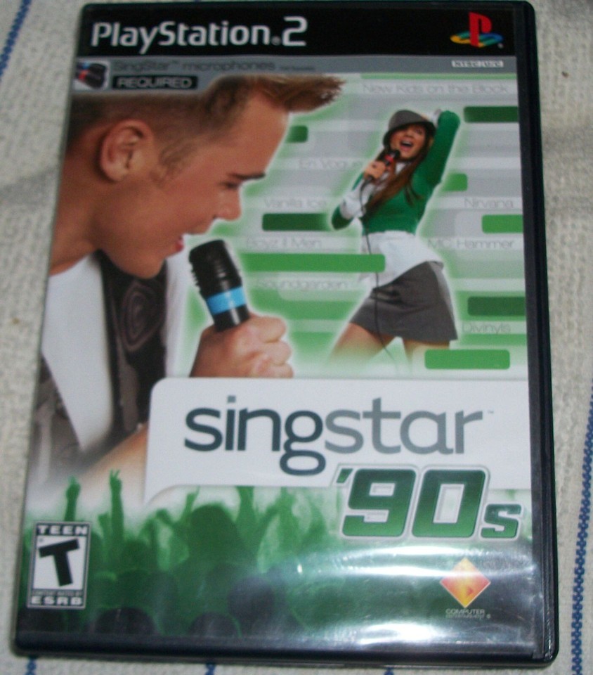 SingStar '90s Sony PlayStation 2 PS2 Video Game - Complete tested | eBay