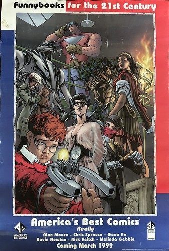Original America's Best Comics Poster (1998) | eBay
