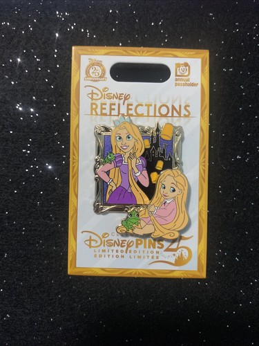 2025 Walt Disney World Disney Reflections Rapunzel Annual Passholder LE Pin | eBay