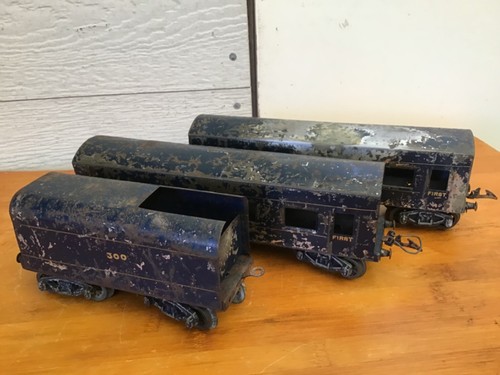 Vintage 1950's ROBILT O Gauge VR Spirit of Progress, Tender & Carriages ...