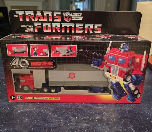 Transformers G1 Retro Reissue 40th Anniversary Optimus Prime *New | eBay