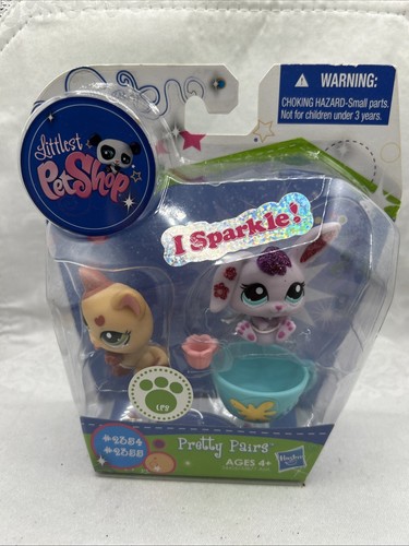 LPS Littlest Pet Shop Pretty Pairs Cat #2354 Bunny #2355 | eBay