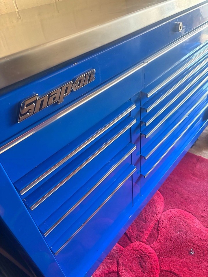 Snap On Tools Classic 78 Tool Box With A Snap On Steel Worktop | eBay UK