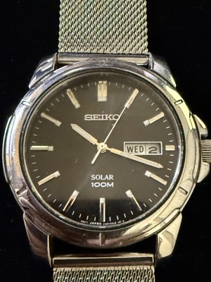 Seiko Solar quartz watch | eBay UK