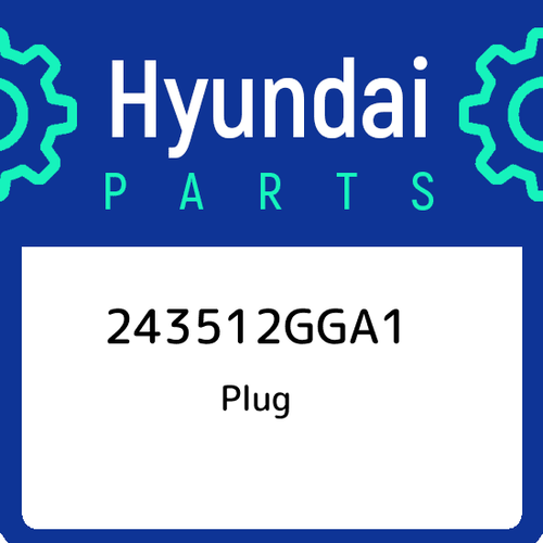 243512GGA1 Hyundai Plug 243512GGA1, New Genuine OEM Part | eBay