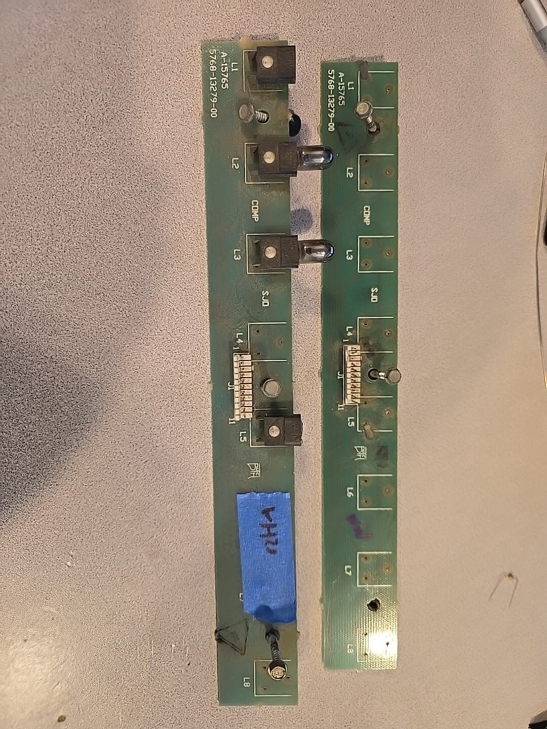 Williams Whitewater WH2O Pinball Cabinet Backbox Flasher Boards | eBay