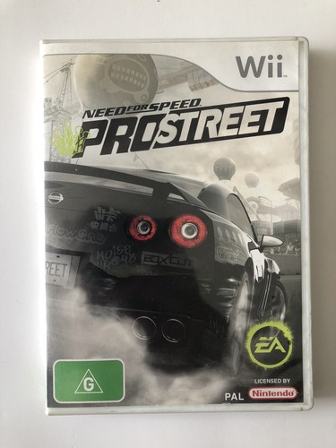 Wii Nintendo Game Need For Speed Pro Street - Complete with Manual | eBay