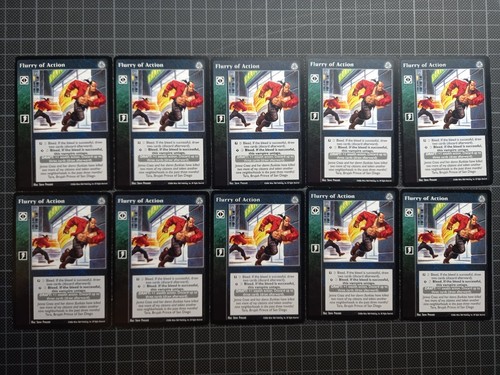 Vtes Flurry of Action x10 celerity action VTES third edition V021 | eBay