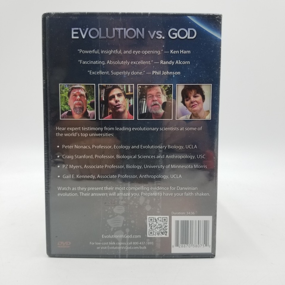 Evolution vs. God Shaking The Foundations of Faith DVD Ray Comfort ...