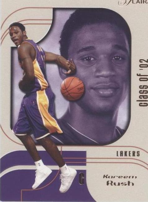 2002-03 Flair - Class of '02 Kareem Rush #101 /1750 (RC) for sale ...