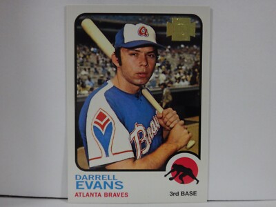2002 Topps Archives Atlanta Braves Baseball Card #43 Darrell Evans 73 ...