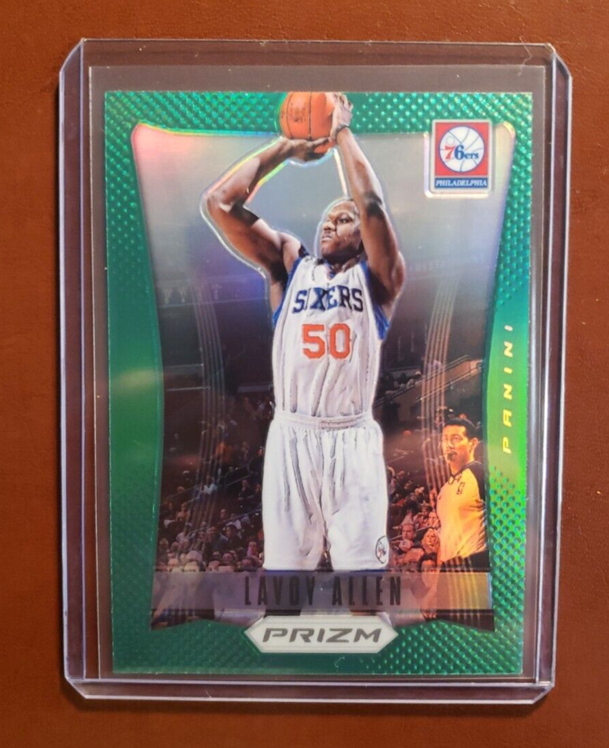 2012-13 Panini Prizm - Green Prizm #235 Lavoy Allen (RC) for sale ...