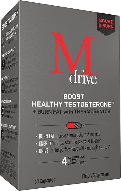 DreamBrands M Drive Testosterone Support for Men - 75 Capsules for sale ...