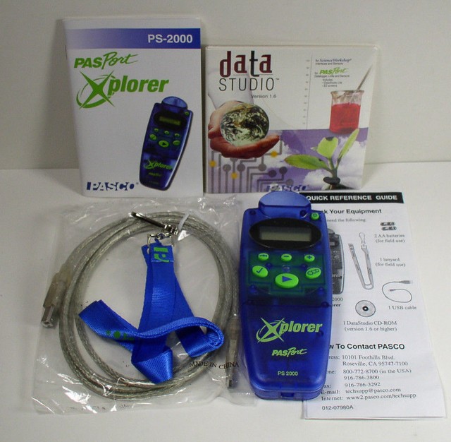 Ps-2000 PASCO Pasport Explorer Hand Held Data Logger for sale online | eBay
