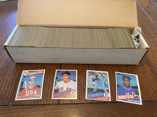 1985 Topps Baseball Complete Set - Mint/NM Condition | eBay