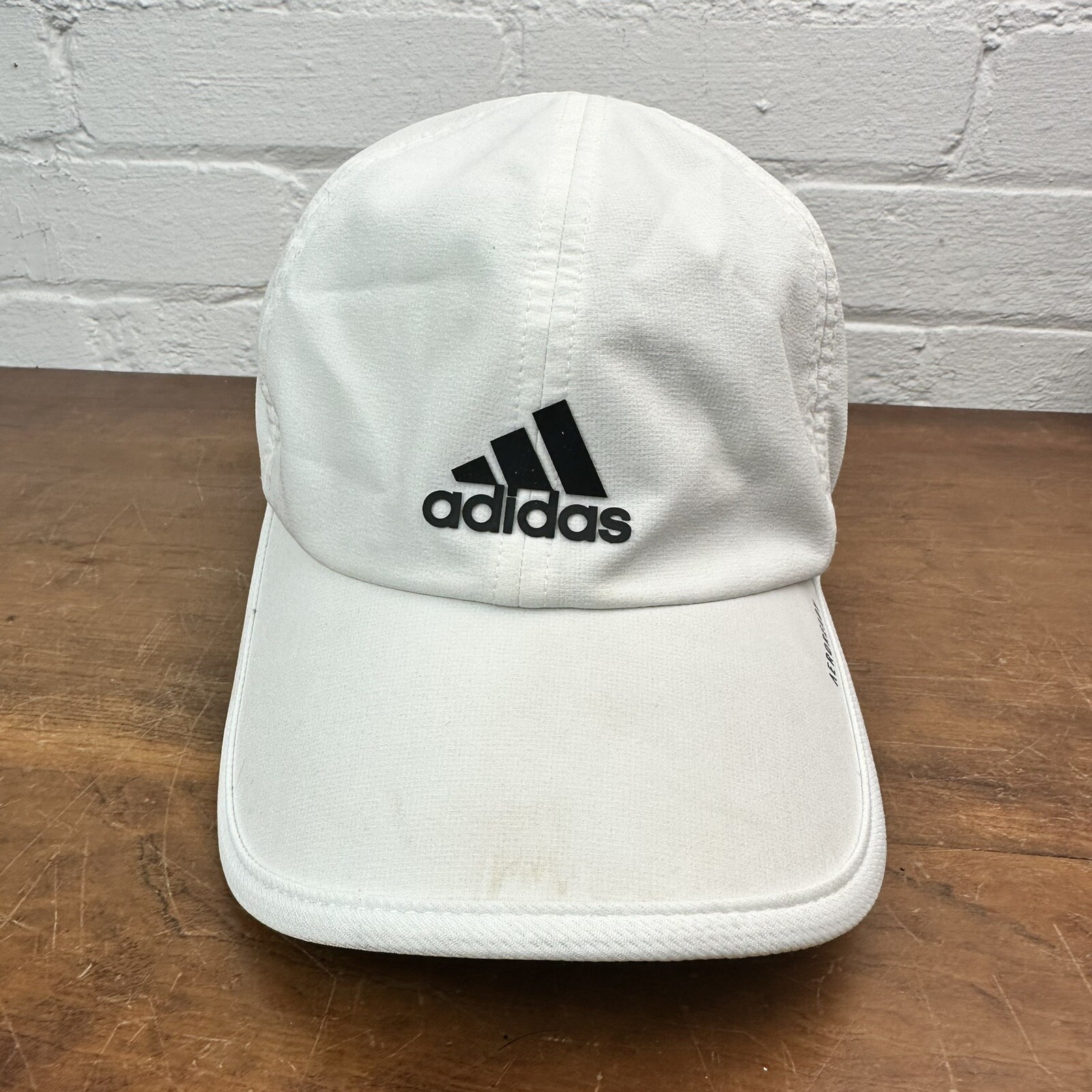 Adidas Snapback Hat Spandex Adjustable Strapback Embroidered White ...