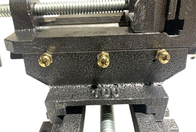 4" Cross Slide Vise 2 Way Drill Press Compound Clamping Holder ...