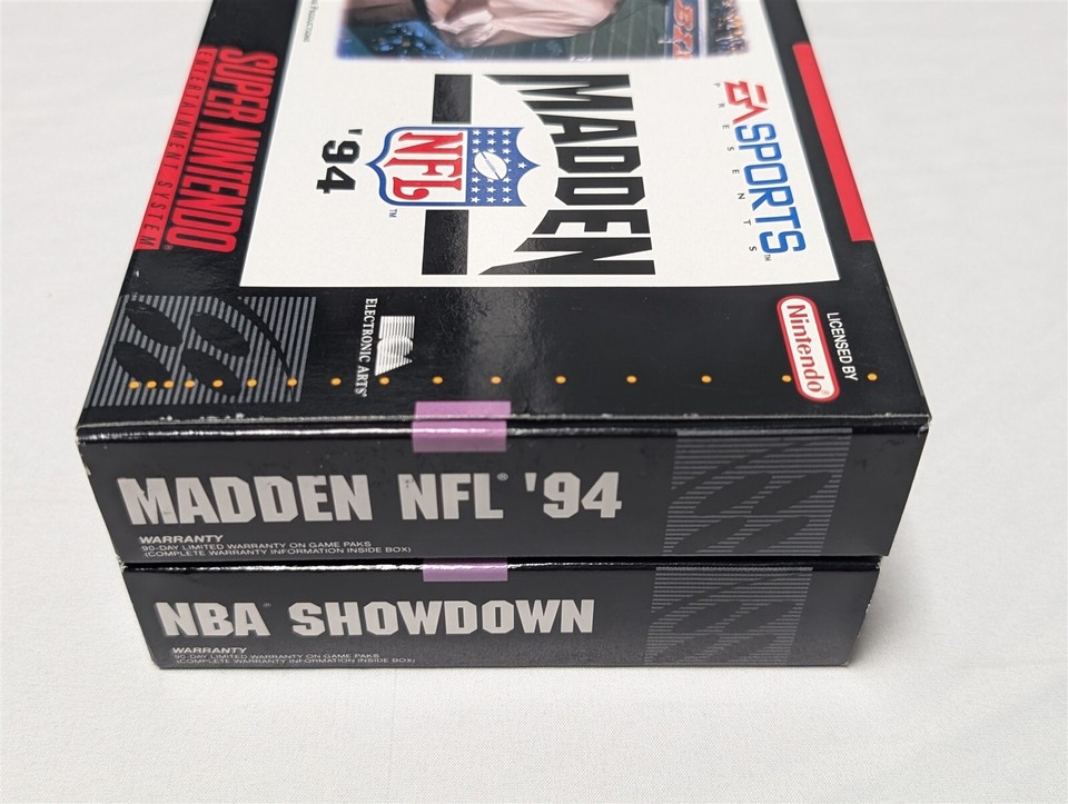 Lot of 7 Super Nintendo SNES Games - 2 Complete in Boxes SUPER NICE ...