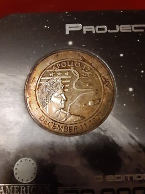 Apollo 17 Silver Coin | eBay