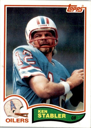 1982 Topps Ken Stabler Houston Oilers #105 | eBay