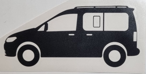 VW Caddy Maxi Life SWAMPER decal sticker volkswagen mk3 FACELIFT window ...