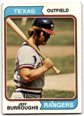 1974 Topps Jeff Burroughs Texas Rangers #223 | eBay