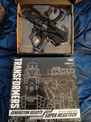 Transformers Generation Selects Super Megatron Japan Version CUSTOM Dark Paint++ 4904810139768 ...