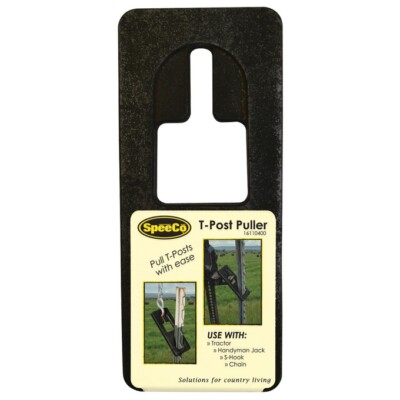 SpeeCo S16110400 T Post Puller Plate, Heavy-Duty Steel - Farm & Garden ...