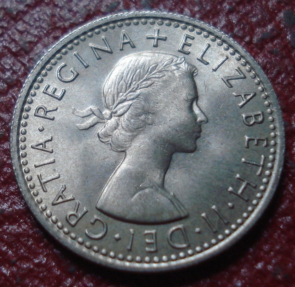 1967 BRITISH SIX PENCE IN AU CONDITION | eBay