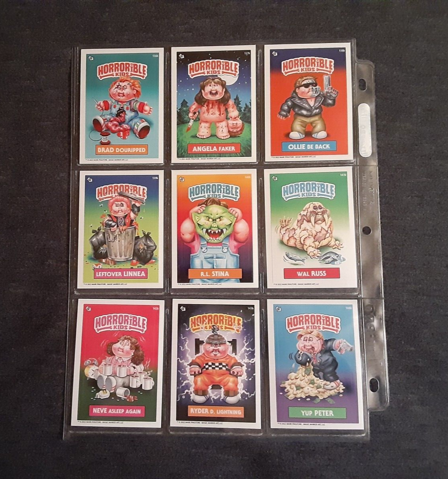 Pee Wee's Big Adventure Garbage Pail Kids pee wee herman arnold childs ...