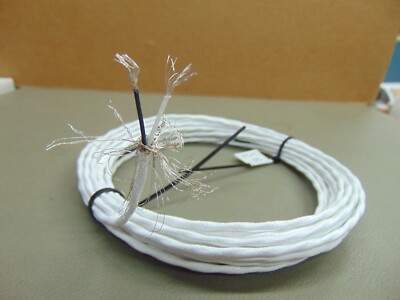 10 ft 24 AWG Shielded Silver Plated PTFE Teflon(R) Wire Twisted Pair ...