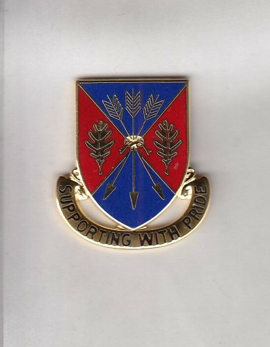 US Army 76th Support Battalion crest DUI badge G-23 | eBay