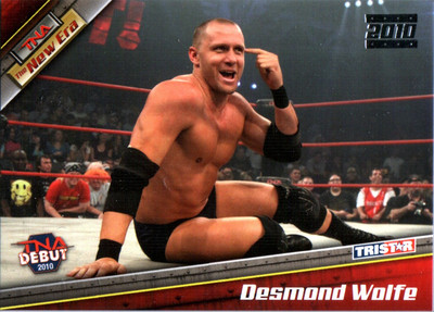 TNA Desmond Wolfe #20 2010 New Era Silver Parallel Card SN 9 of 30 | eBay