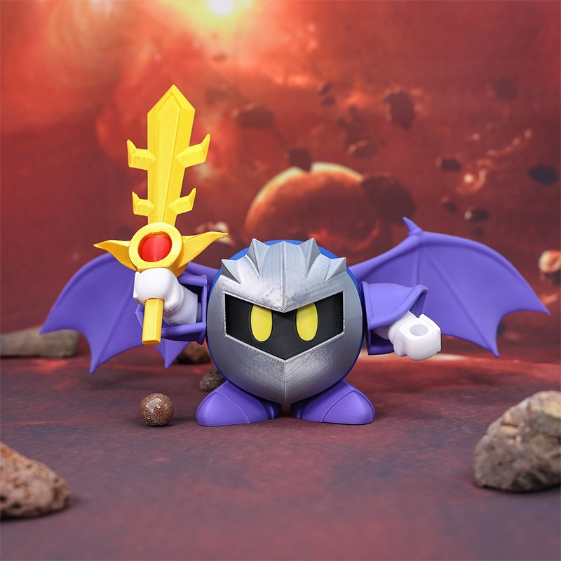 3D Printed Kirby Figure Toys Meta Knight Battle Galacta Knight Morpho ...