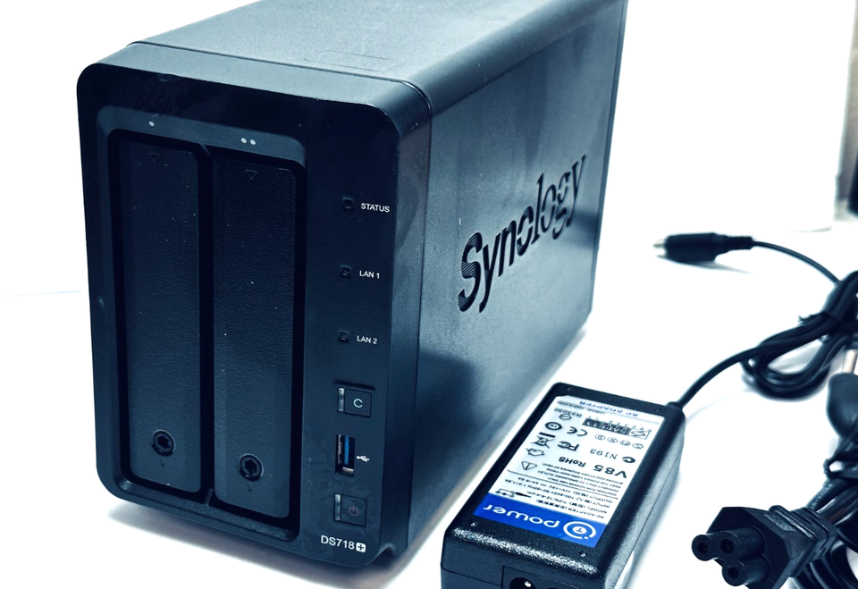 Synology DiskStation DS718+ NAS 2-Bay with 1 TB HDD | eBay