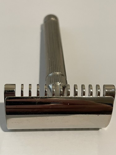 Italian Fatip Piccolo Chrome Original Safety Razor, Open Comb | eBay