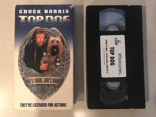 Top Dog (VHS, 1995) Chuck Norris 12236999836 | eBay