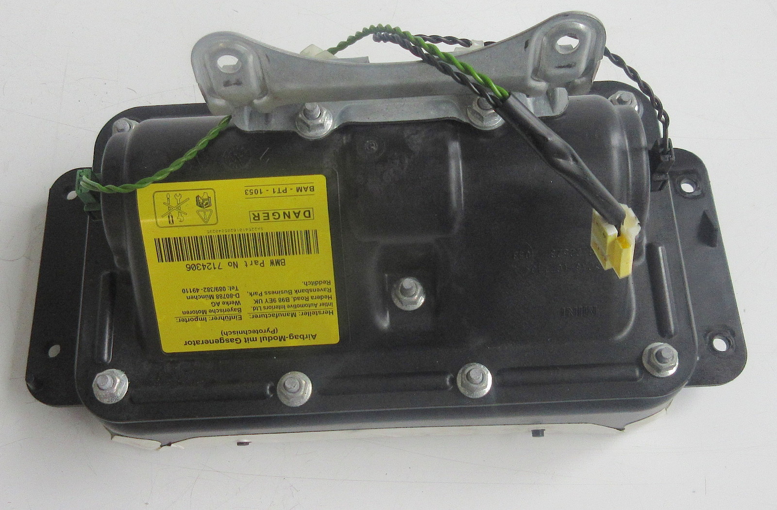 Genuine MINI N/S Passenger Dashboard Airbag Module (LCI) for R50 R53 ...