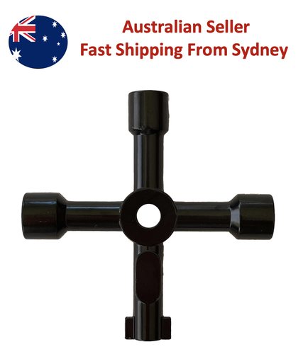 4 In 1 Multi-functional Cross Key Electric Cabinet Key Wrench Triangle ...