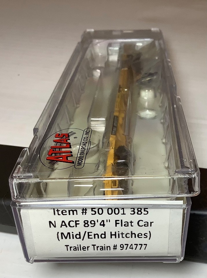 Atlas - 50 001 385 - Flatcar, 89 Foot, COFC - TTX Company - 974777 | eBay
