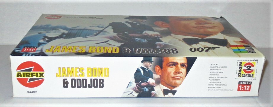 Airfix James Bond & Odd Job Plastic 1 12 Model Kit 044021998 France F5 ...
