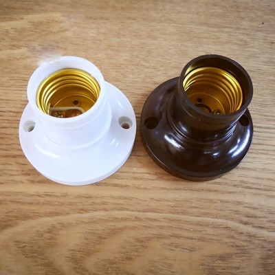 E27 Screw Hanging Lamp Lamp Holder Round Socket Bulb Base Led Light ...
