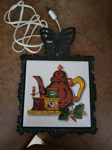 KYOWA JAPAN CERAMIC CAST IRON ELECTRIC WARMING TRIVET | eBay